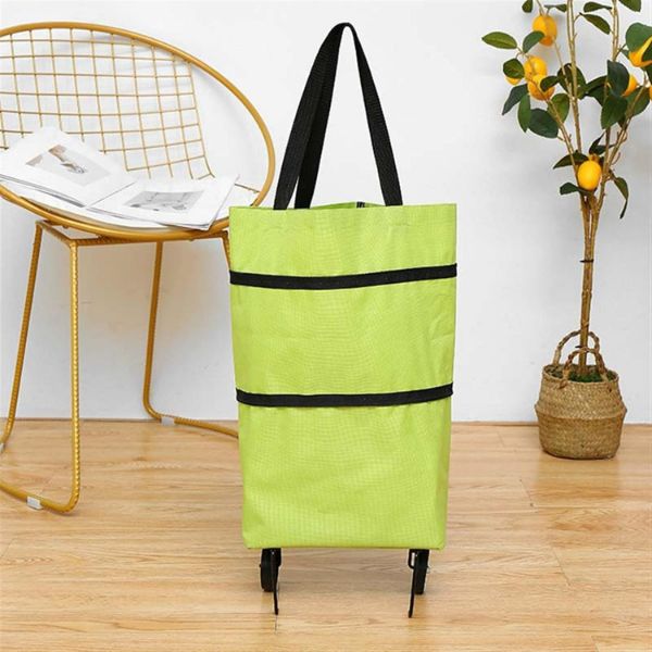 Faltbare Einkaufstasche mit Rollen | FOLDNCARRY – Vigoexpress.at